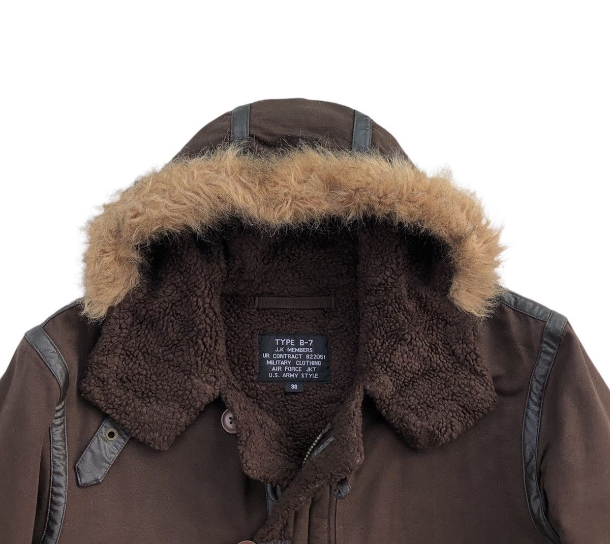 Vintage JK Members Type B7 Us Army Style Airforce Jacket | Grailed