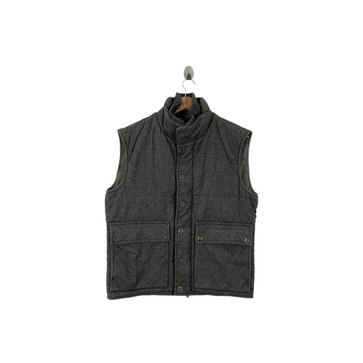Vintage Vintage TIMOTHY HAMILTON Italian Brand Grey Tactical Vest | Grailed
