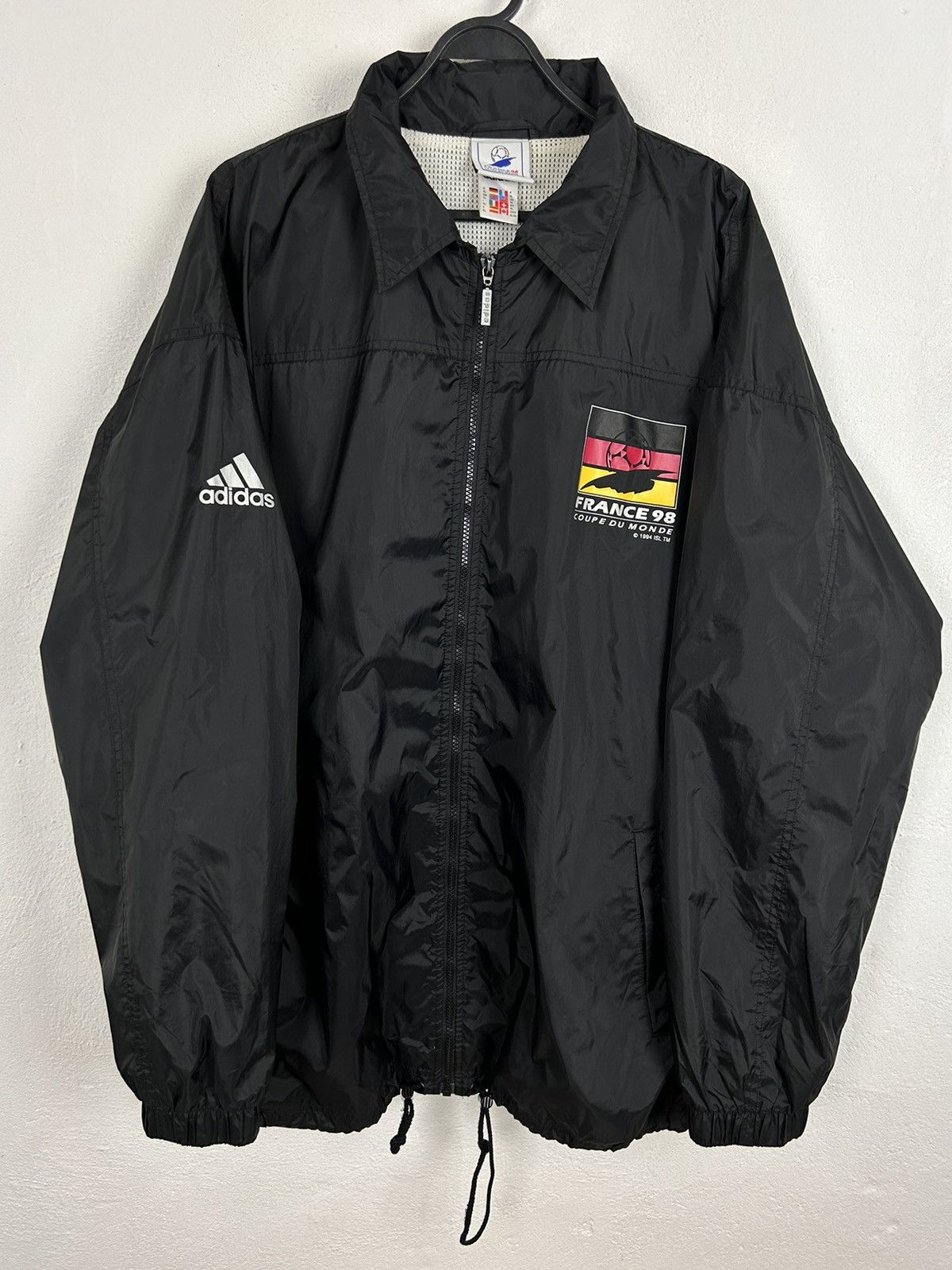 Adidas 90s Vintage France 1998 World Cup Germany DFB Team Jacket | Grailed