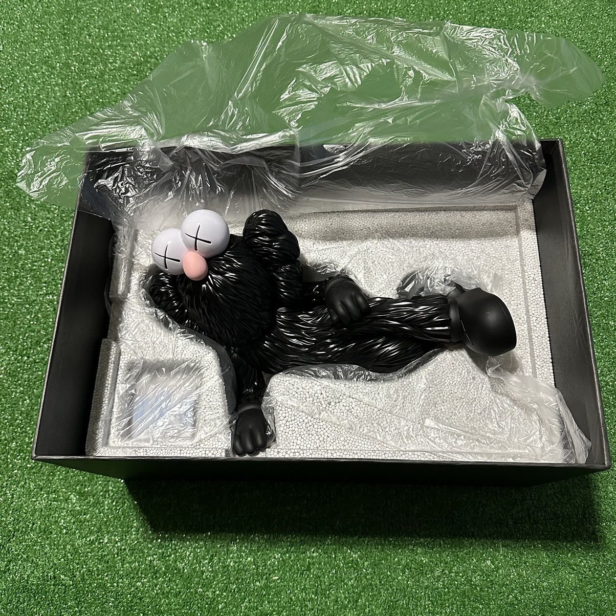 Kaws Kaws time off black | Grailed