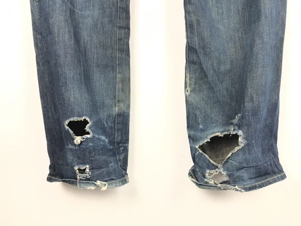 Distressed Denim Real Mad Hectic Distressed Denim Jeans Trouser | Grailed