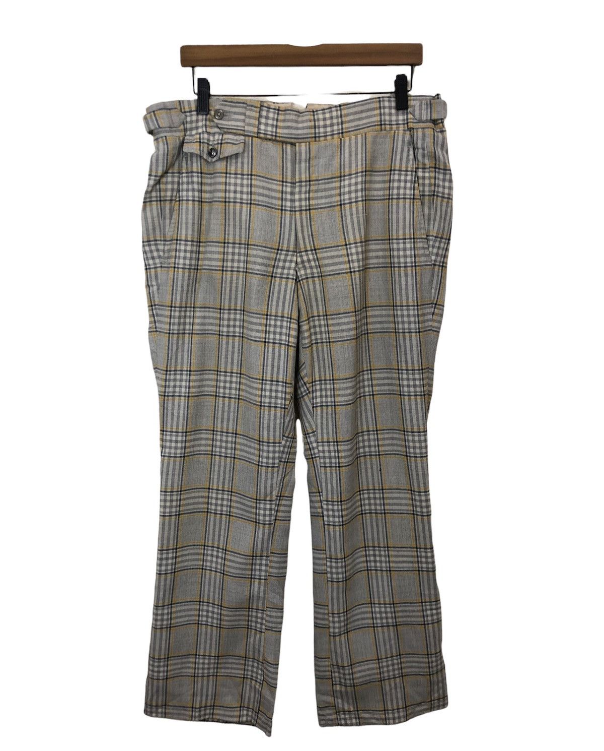Handmade Italian Handmade Plaid Tartan Casual Pant | Grailed