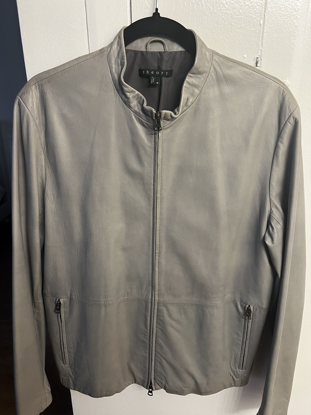 Vintage Theory Leather Racer Jacket | Grailed