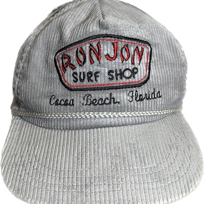 Vintage Vintage 90s Ron Jon Surf Corduroy Cap Hat Cocoa Beach | Grailed