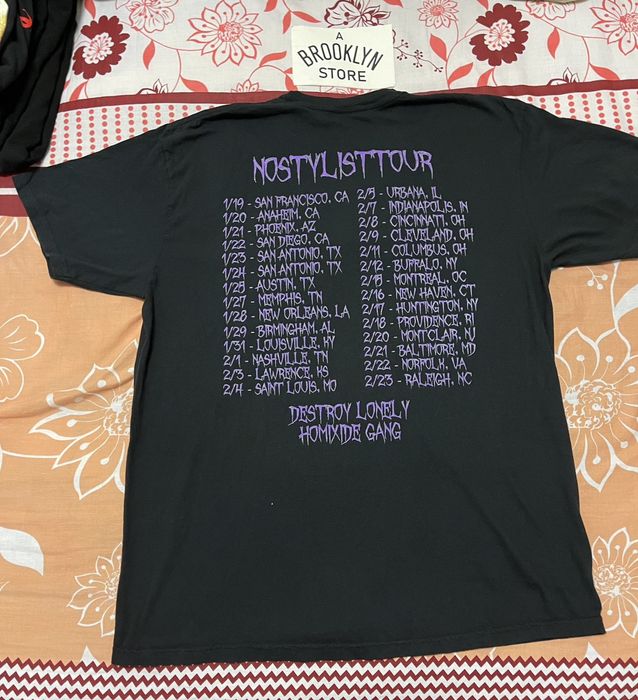 Streetwear Destroy Lonely Merch 2023 No Stylist Tour Size Large | Grailed
