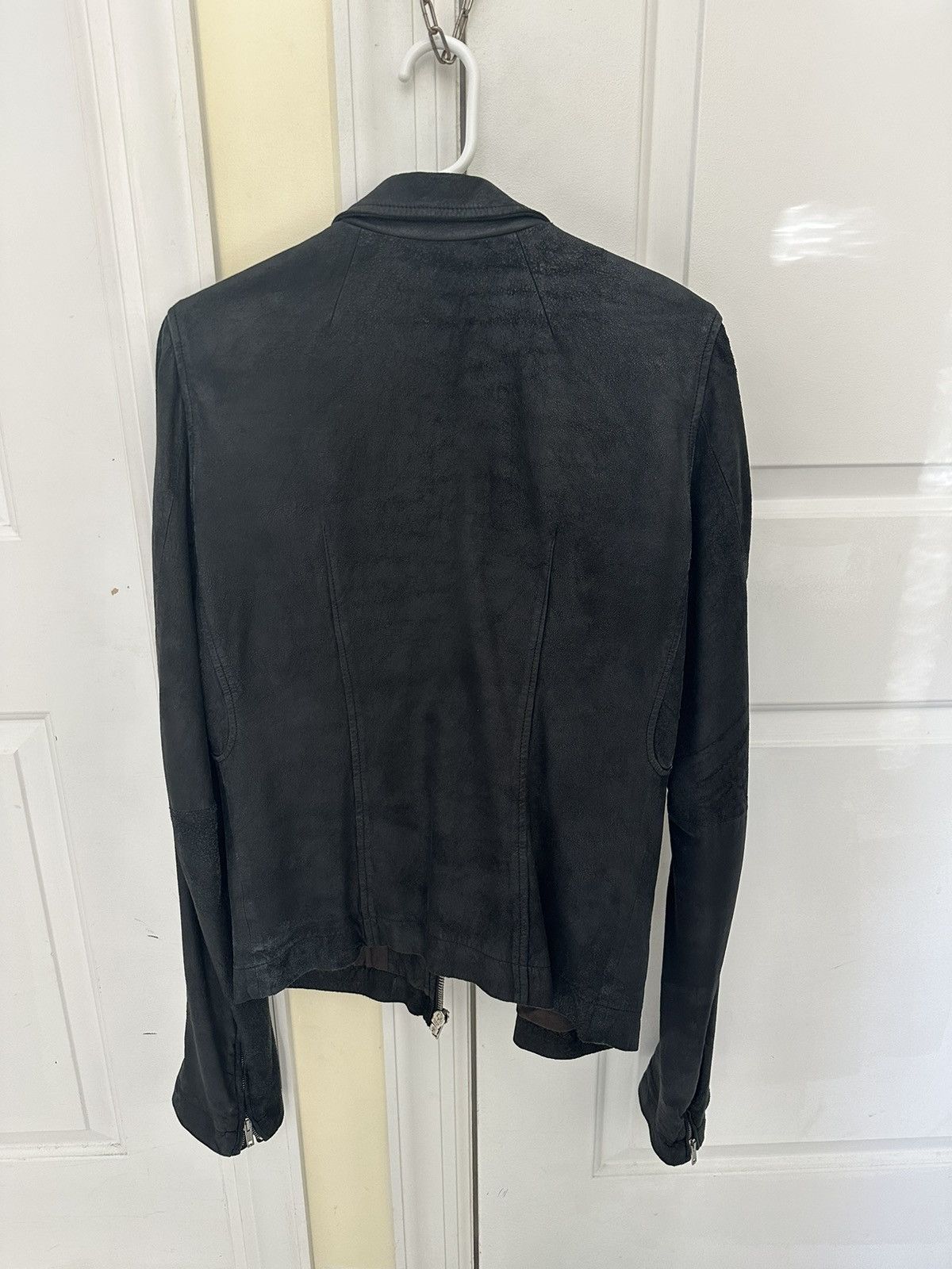 Rick Owens Rick Owens SS08 Creatch Blistered Stooges Leather Jacket | Grailed