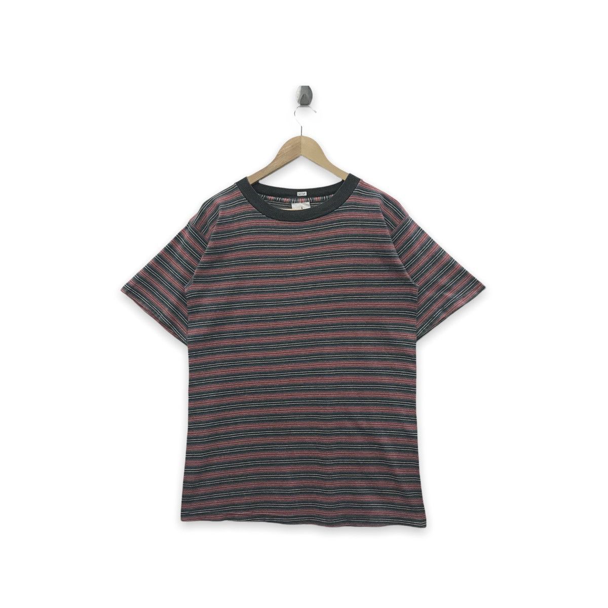 Surf Style × Vintage Vintage 90s GB Golden Britt Surf Style Stripes Tee ...