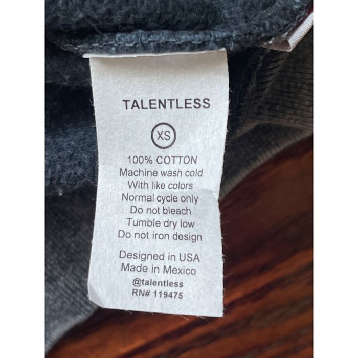 Talentless NWOT Talentless Hoodie Denim Wash | Grailed