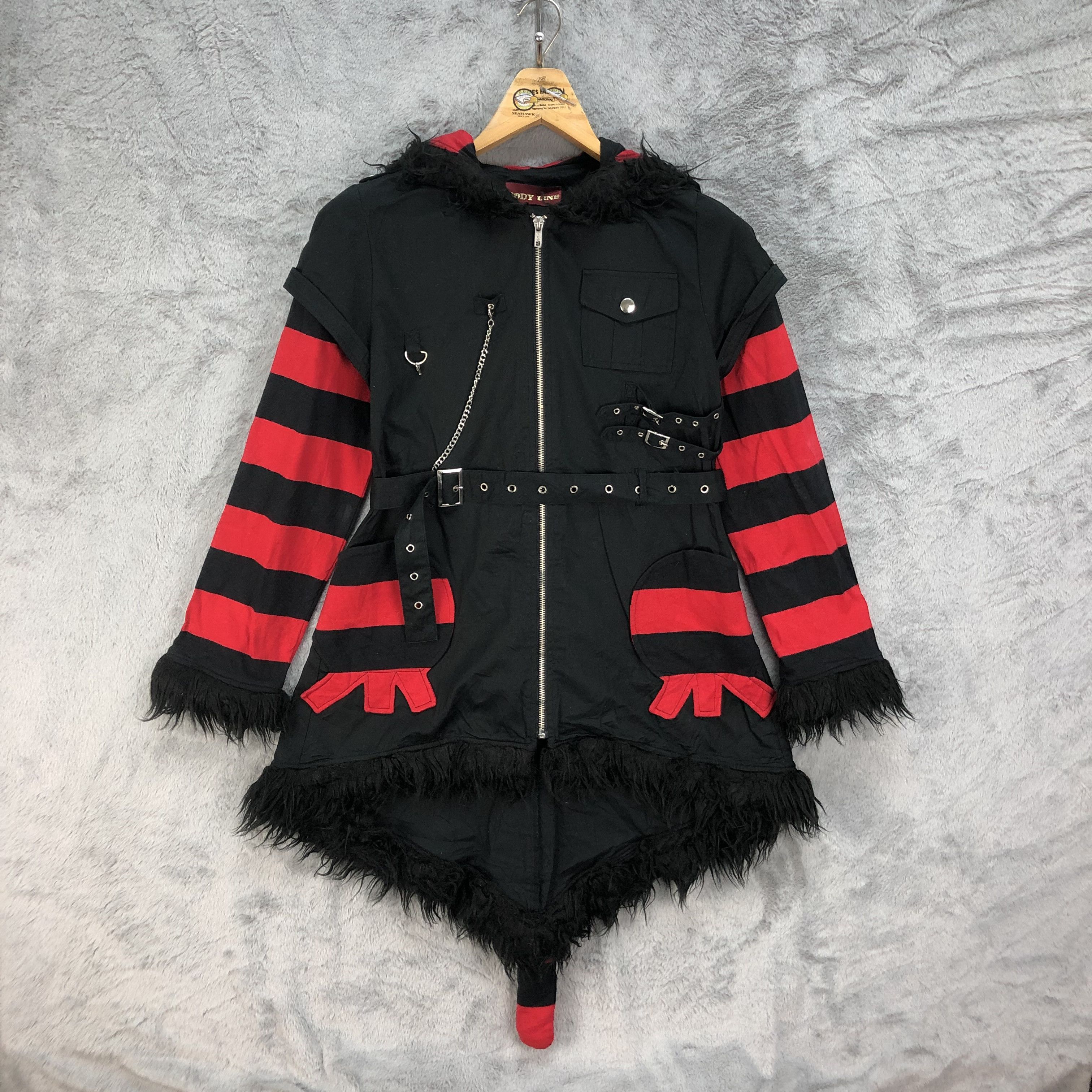 Japanese Brand BODY LINE Seditionaries Bondage Fishtail Jacket #4705 ...