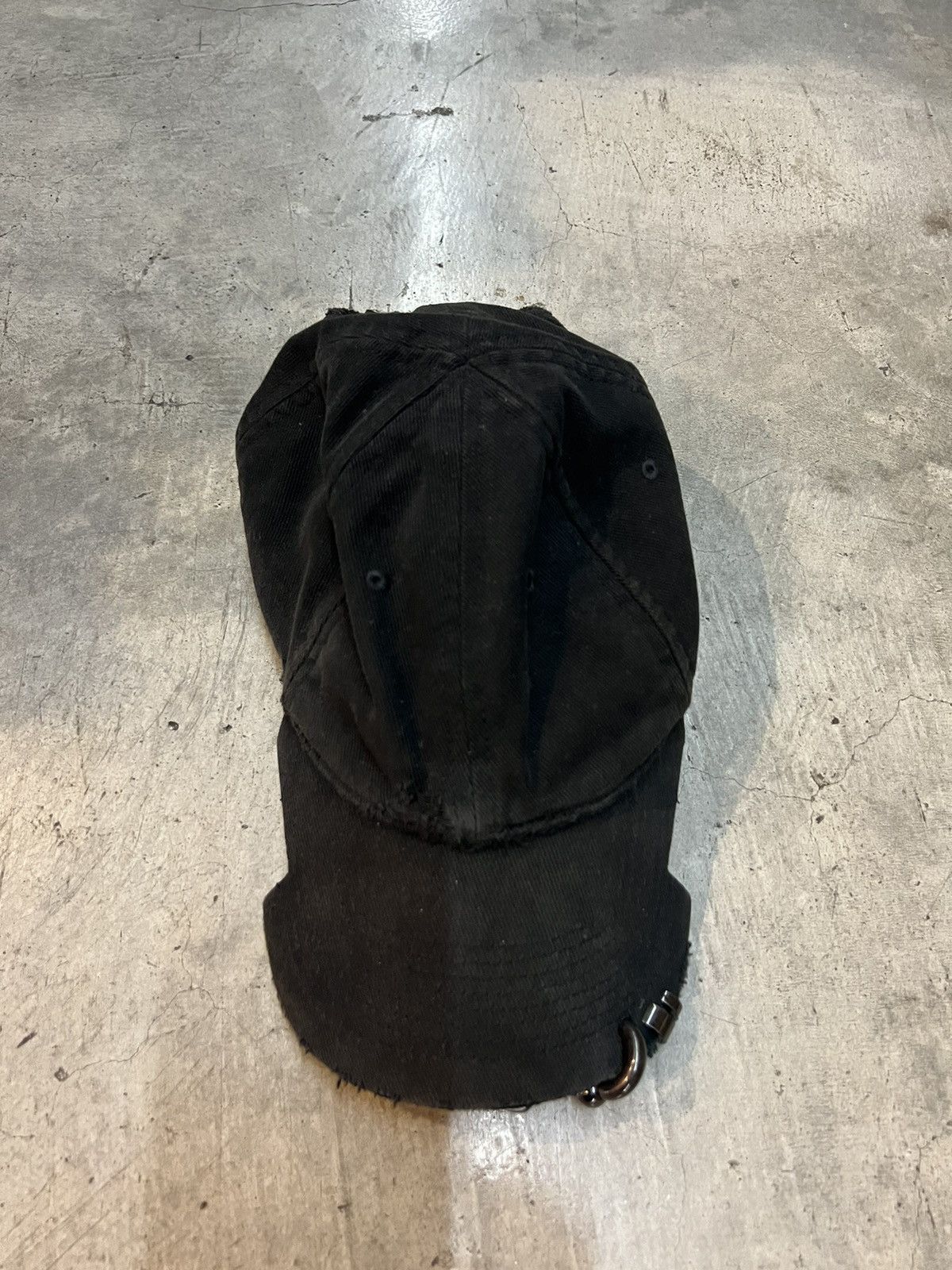 Balenciaga BALENCIAGA HEAVY PIERCING CAP SS23 WITH NOTCH DEMNA | Grailed