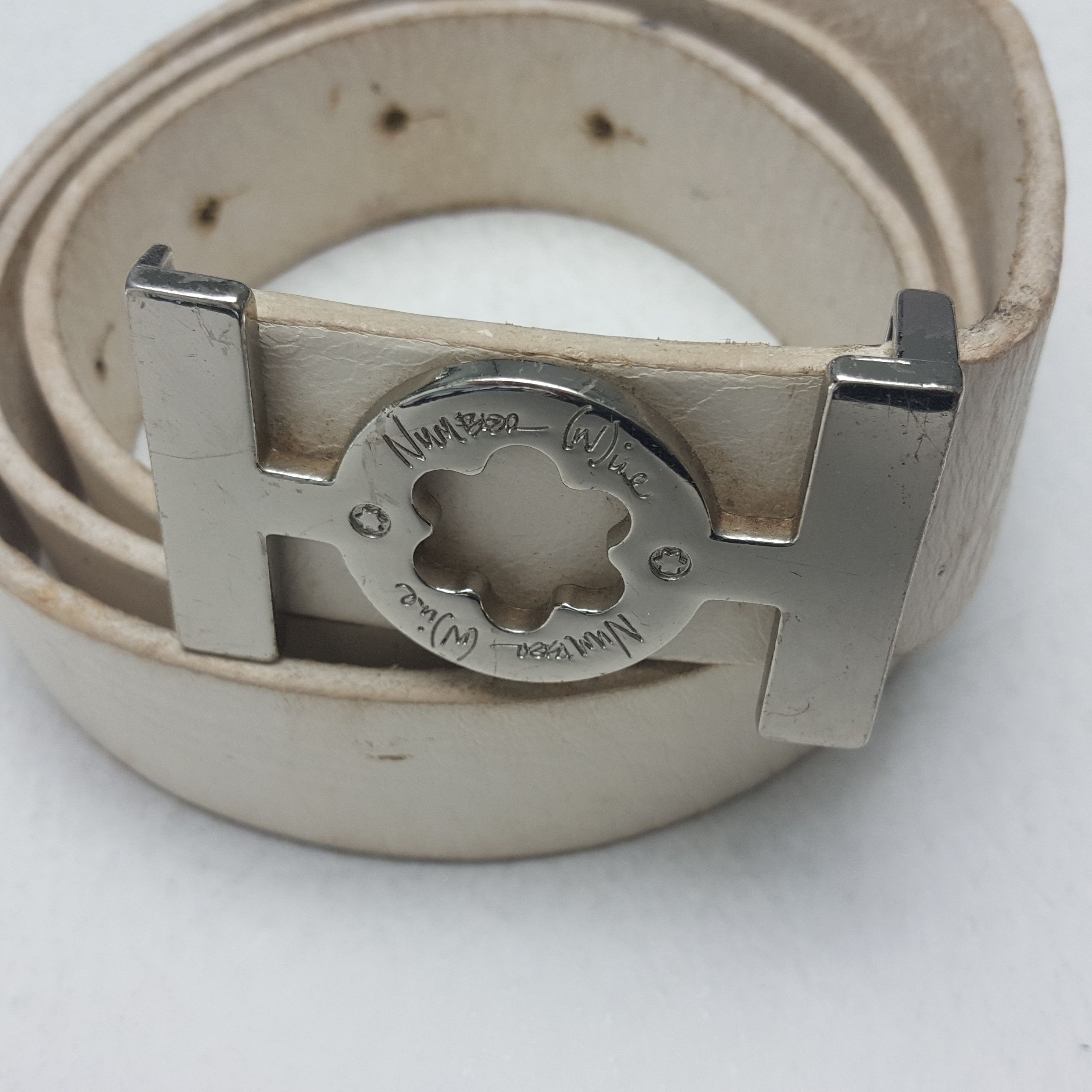 Vintage Vintage NUMBER NINE Japanese Brand Leather Belts | Grailed