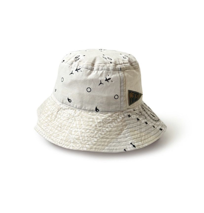 Kapital Bandana patchwork pt bucket HAT (long brim) | Grailed