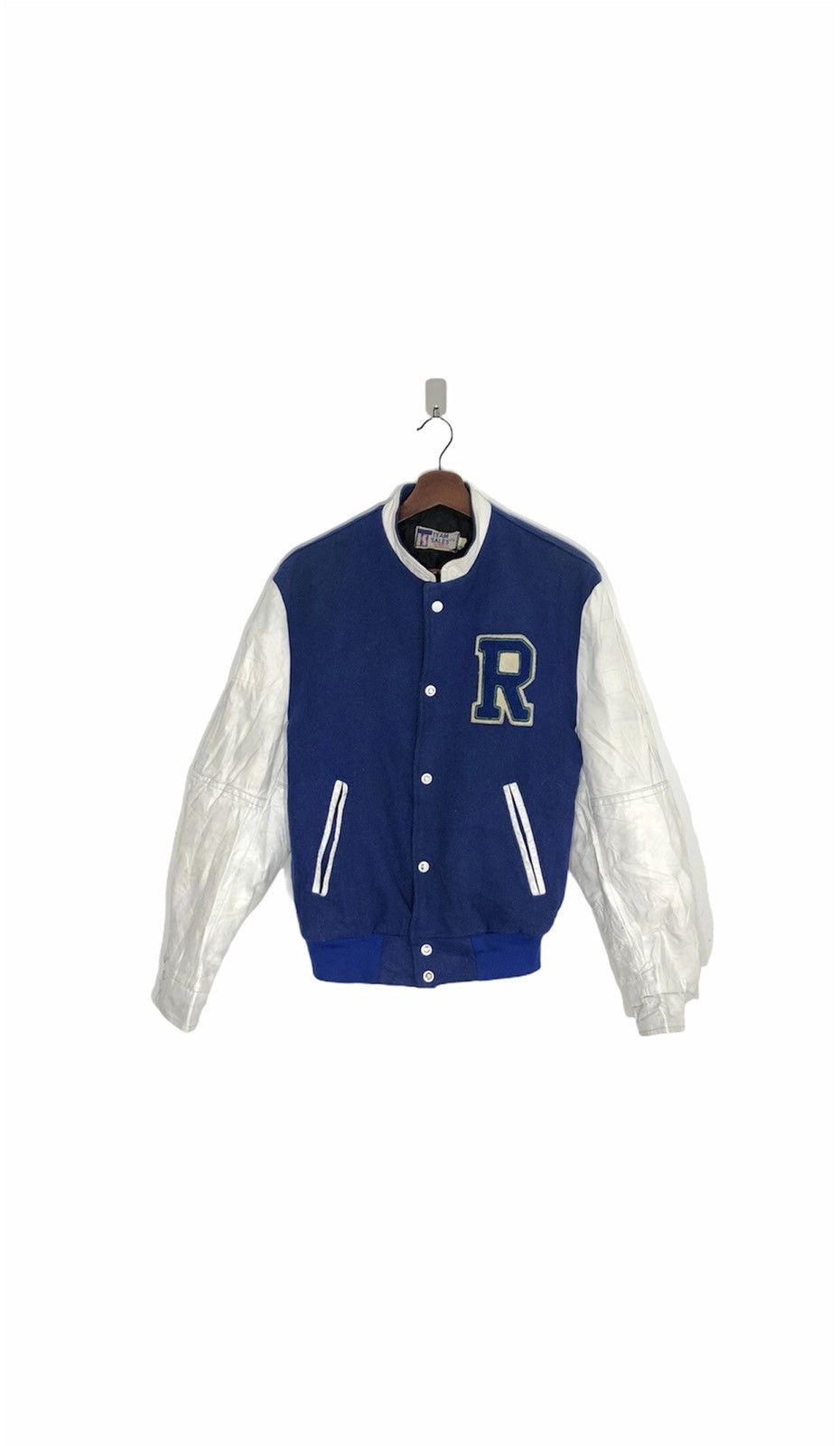 Made In Usa × Oldvarsity/Stadium × Varsity Jacket Symat Garment Varsity ...