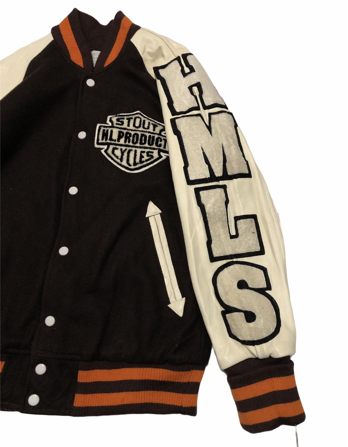Vintage VJ16 HMLS Homeless Varsity Jacket | Grailed