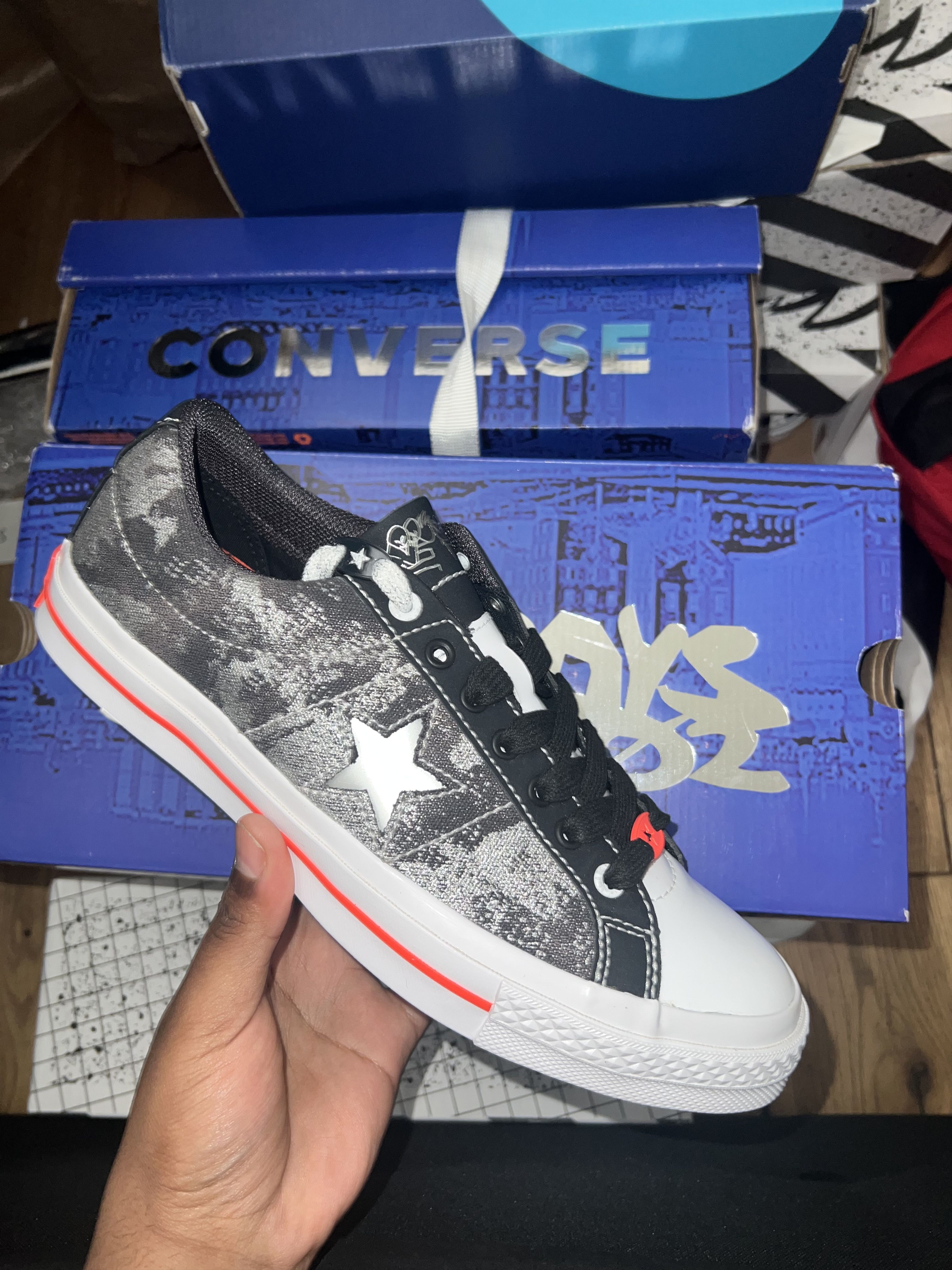 Converse Yung Lean Sadboys x Converse UK10/US10 NEW | Grailed