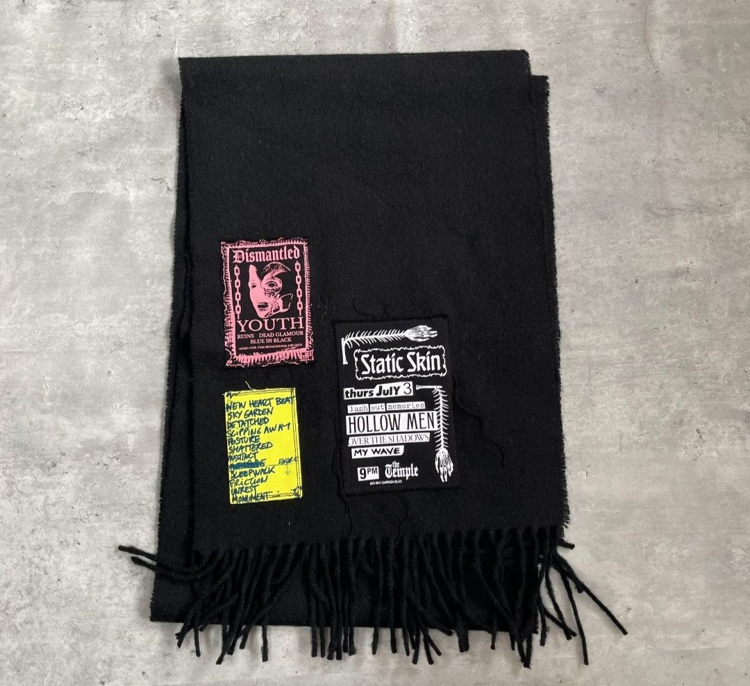Raf Simons Raf Simons x Fred Perry Patch Scarf | Grailed