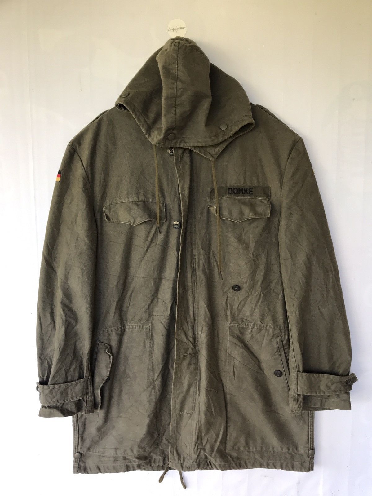 Vintage 1989 VINTAGE GERMAN MILITARY JACKET DOMKE | Grailed