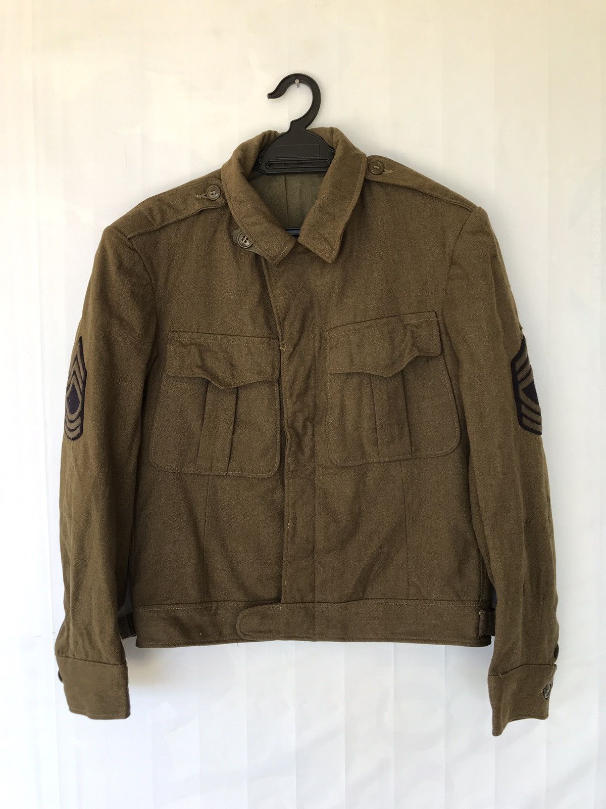 Military × Vintage 🔊🔥FINAL DROP🔥RARE VINTAGE 40s WWII US ARMY WOOL ...