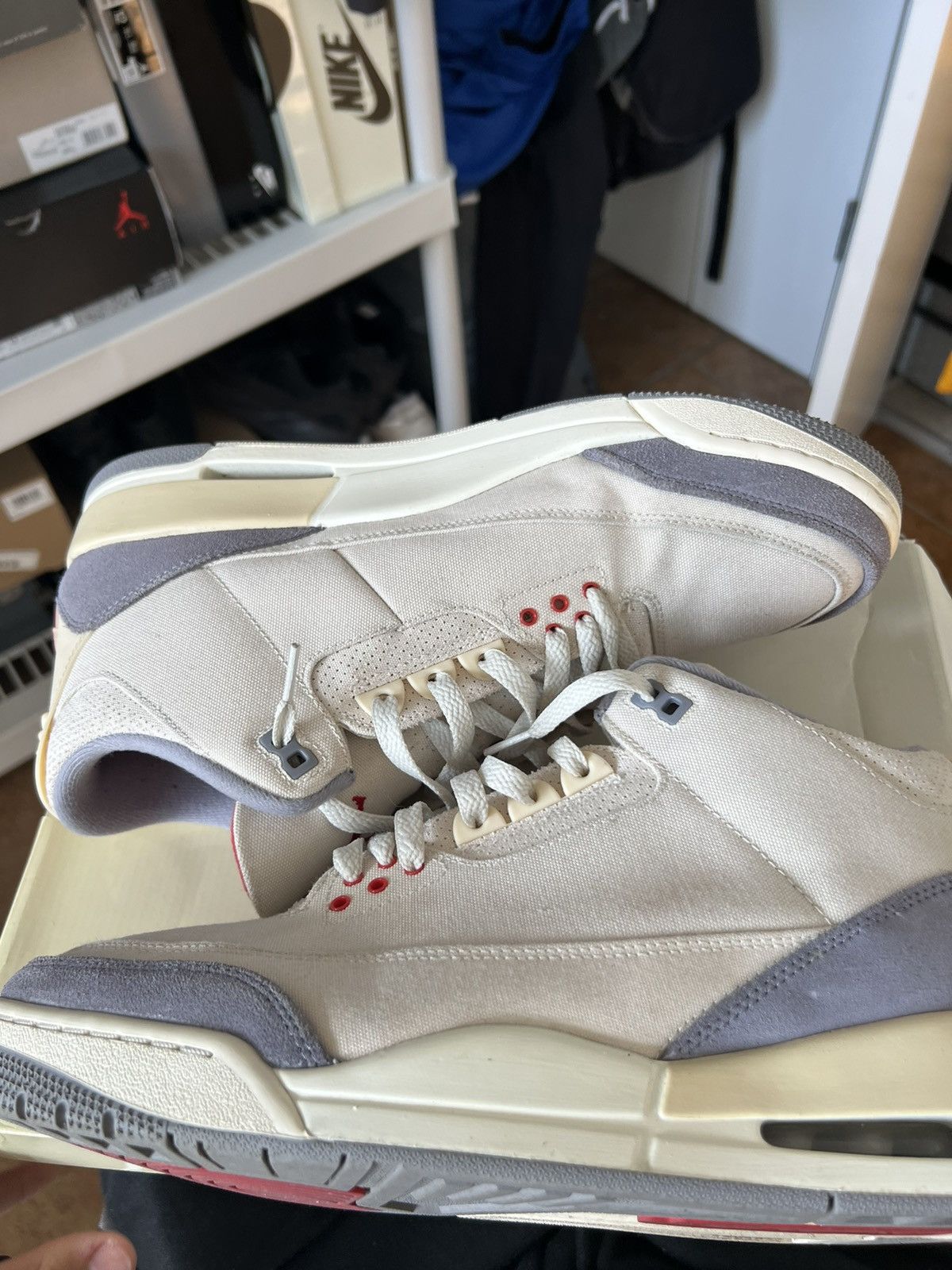 Nike Jordan 3 Muslin | Grailed