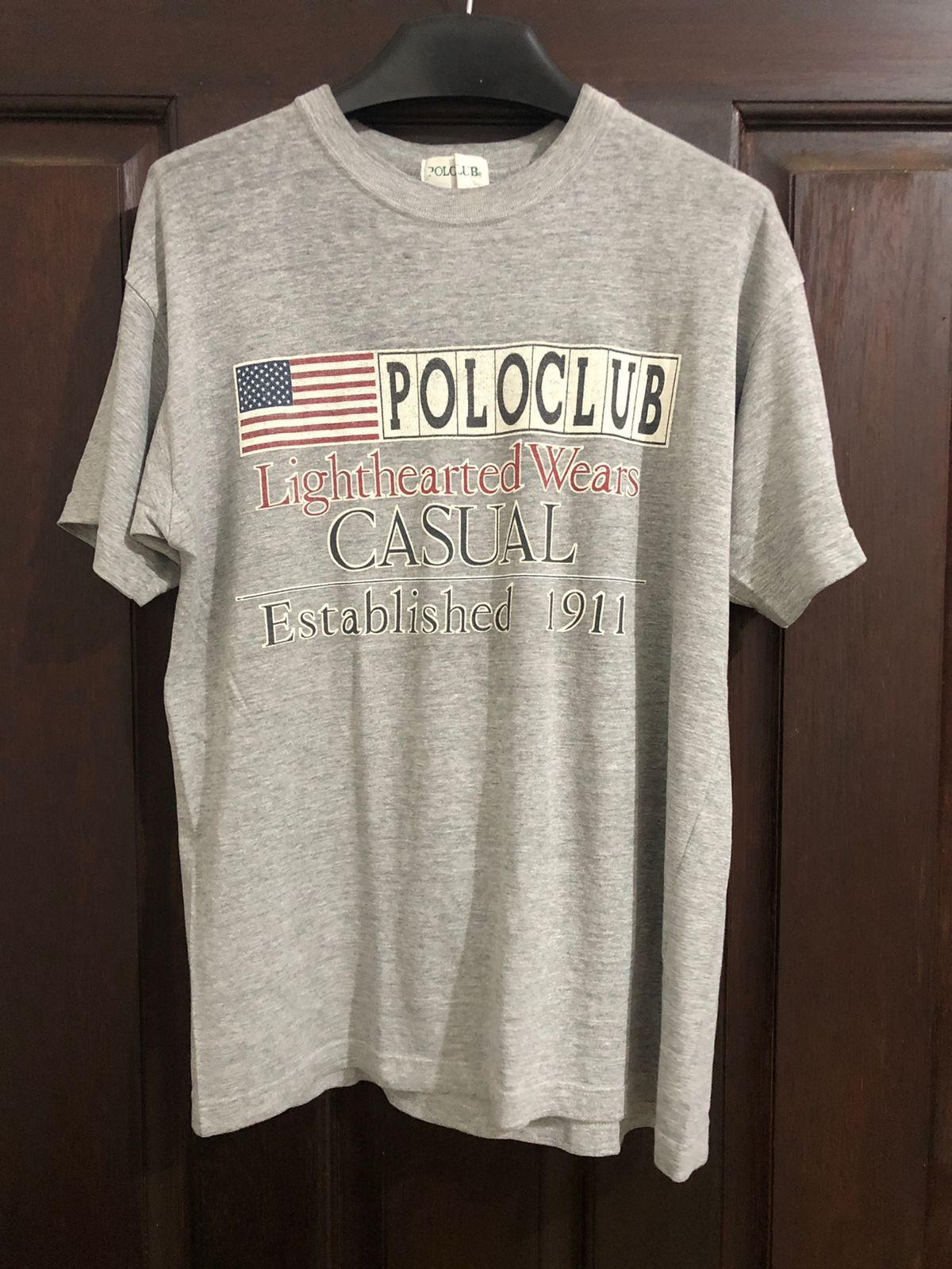 Vintage Vintage Polo Club like university font tshirt | Grailed