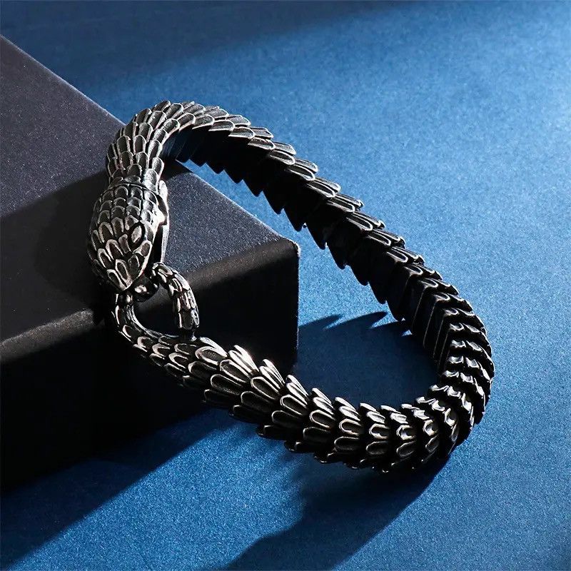 Cuban Link Chain 18 Cm Snake Link Chain Bracelets | Grailed