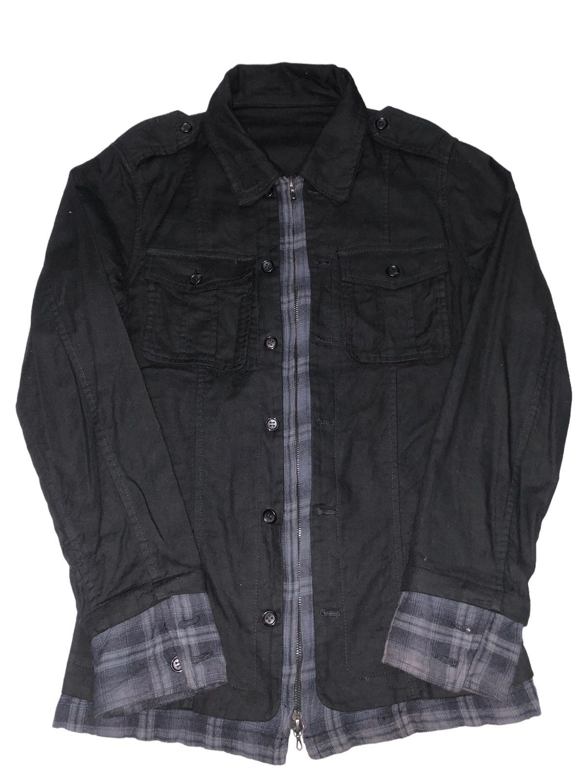 Shellac 🔥SHELLAC CHECK HYBRID LINE JACKET MADE IN JAPAN | Grailed