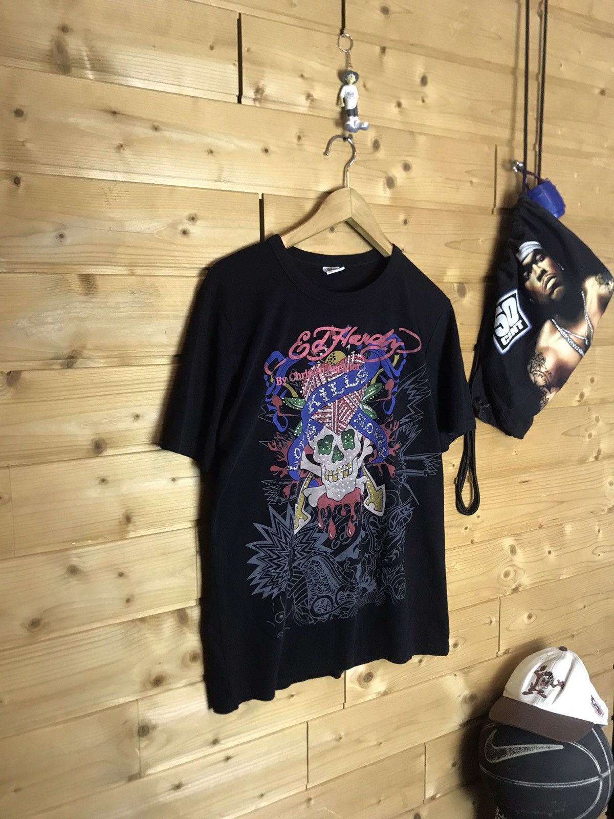 Ed Hardy × Streetwear × Vintage Vintage Ed Hardy graphics t-shirt | Grailed