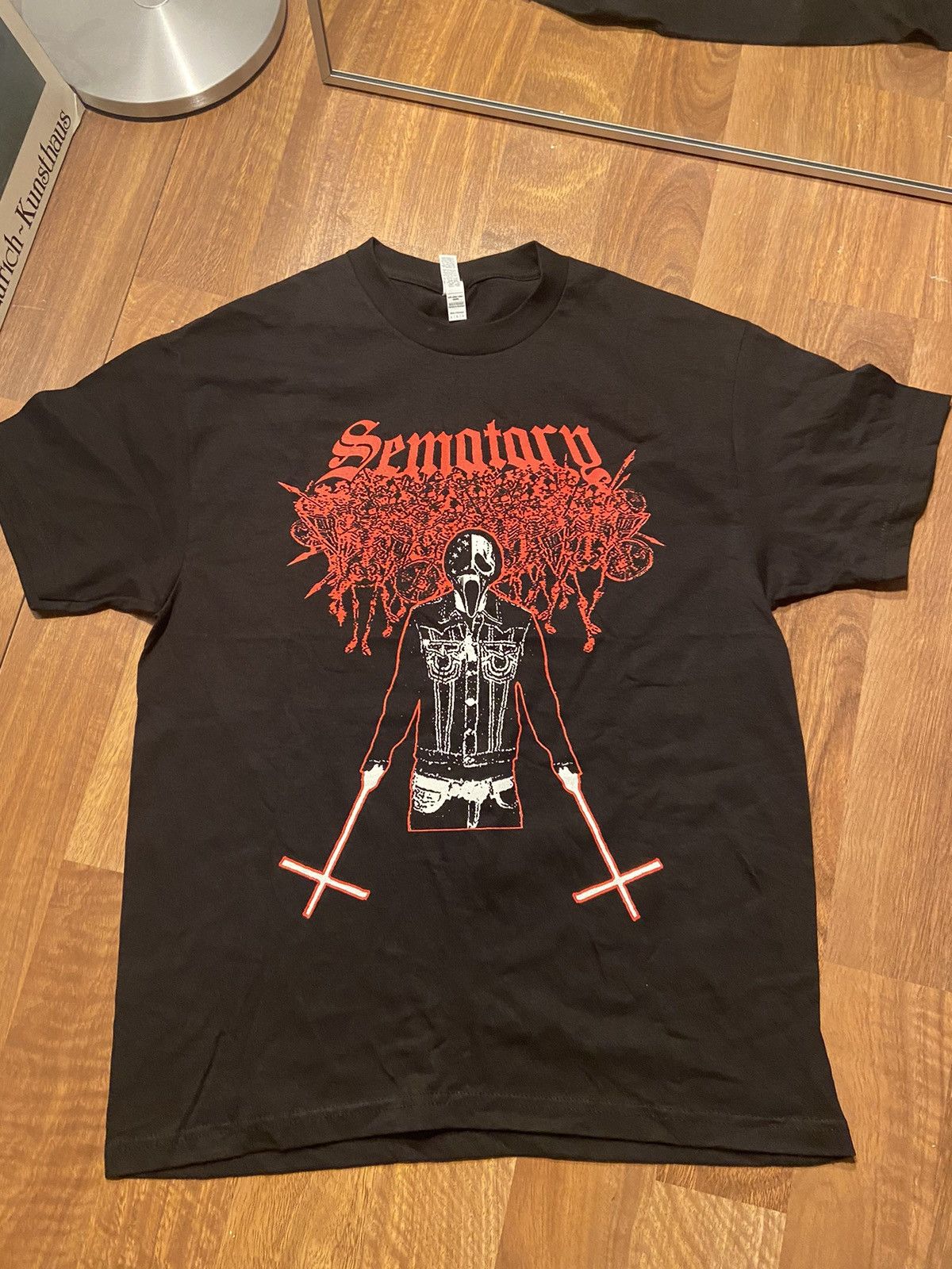 Haunted Mound Sematary SOLD OUT SCREAM MASK Butcher House Tour T-Shirt ...
