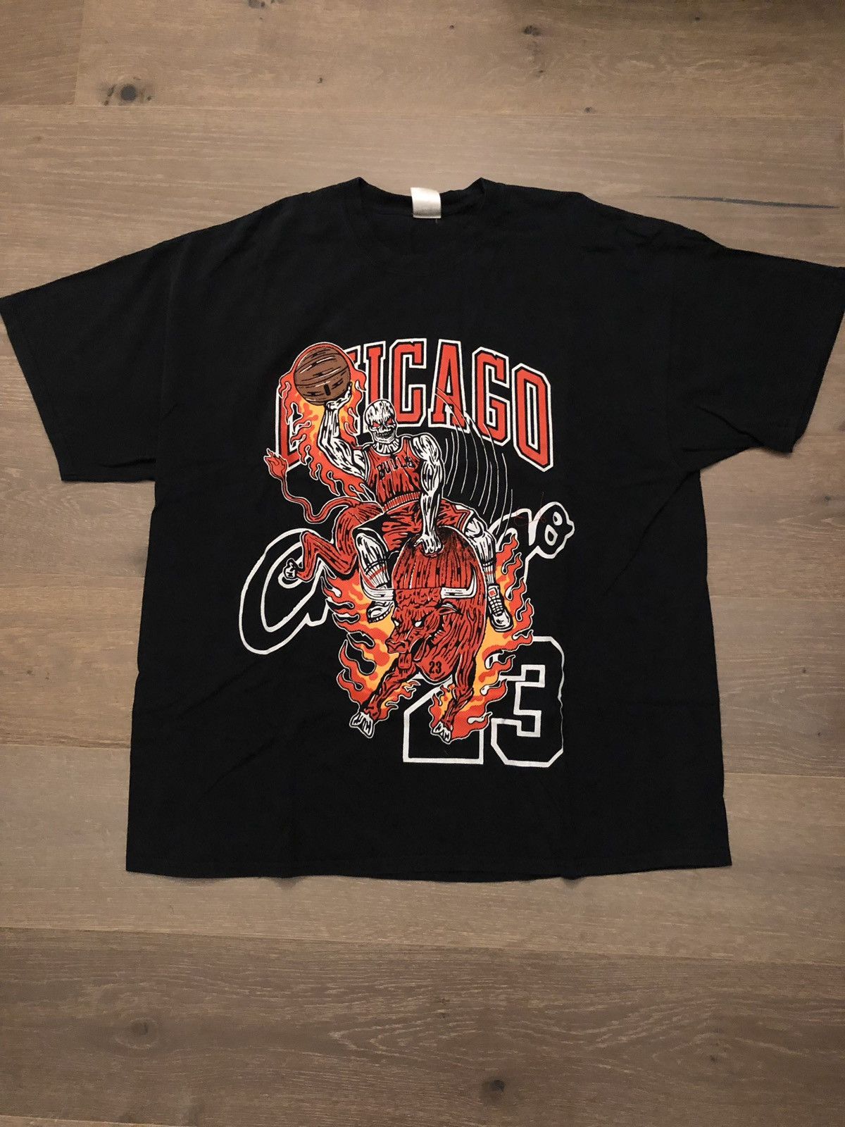 NBA × Vintage × Warren Lotas Warren Lotus Chicago Bulls Tee | Grailed