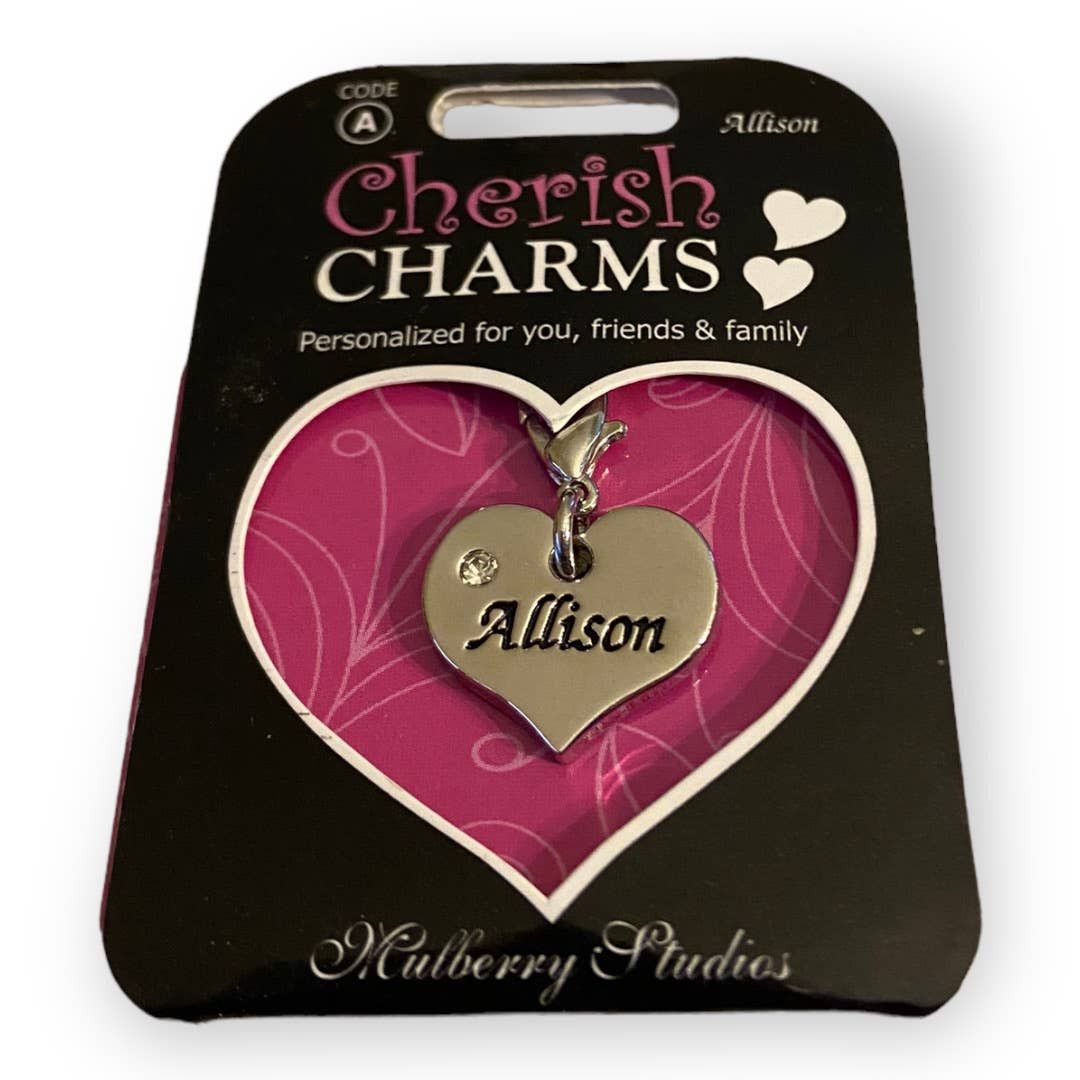 Other Cherish Charms ALLISON Name Bracelet Charm NEW | Grailed