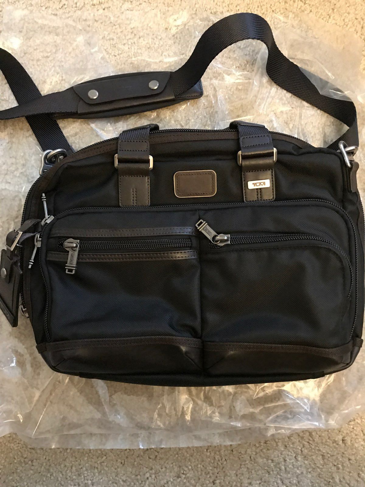 Tumi Alpha Bravo Anderson Slim Commuter Briefcase | Grailed