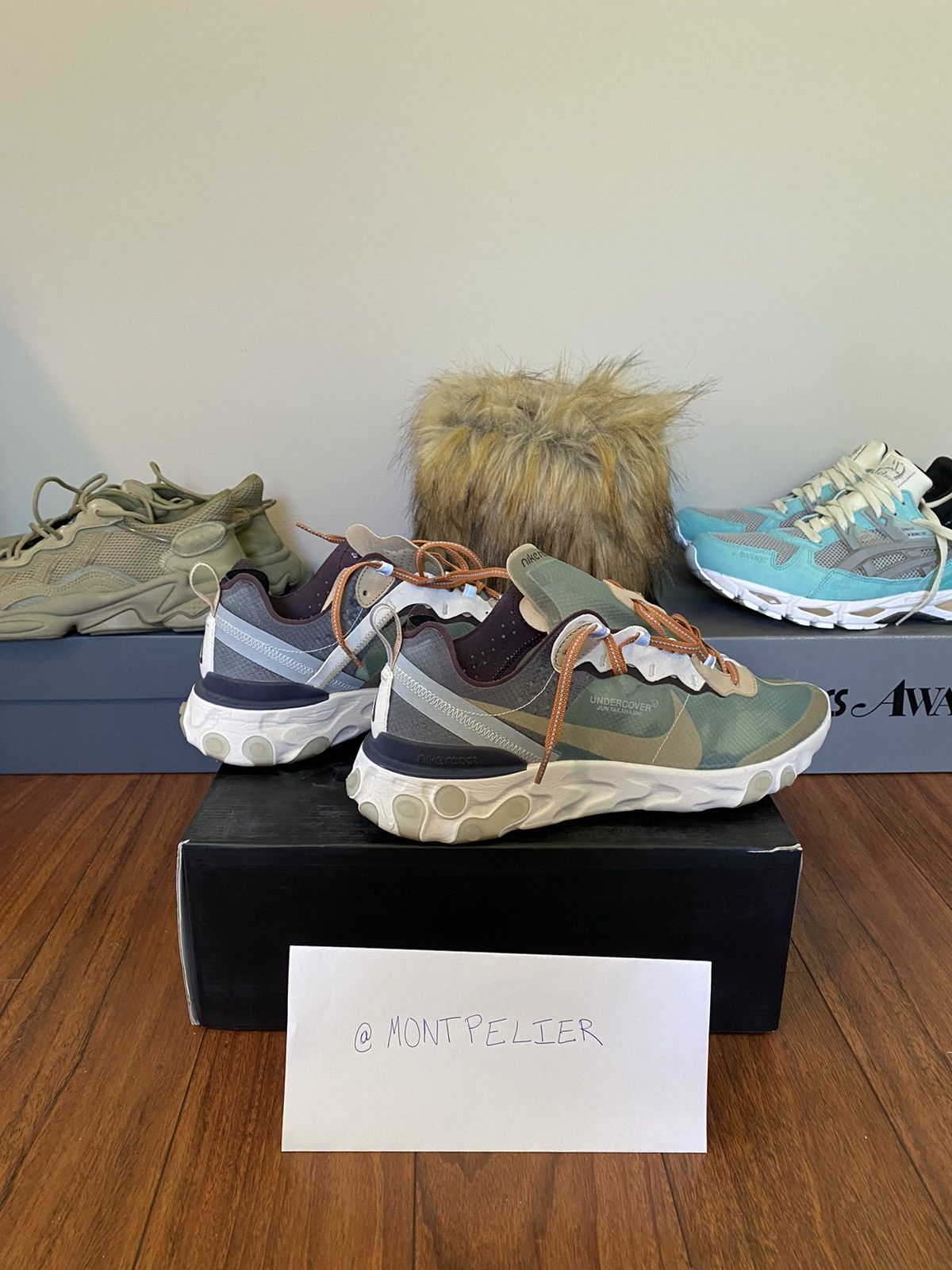 Undercover Nike x Undercover React Element 87 - Green Mist | Grailed