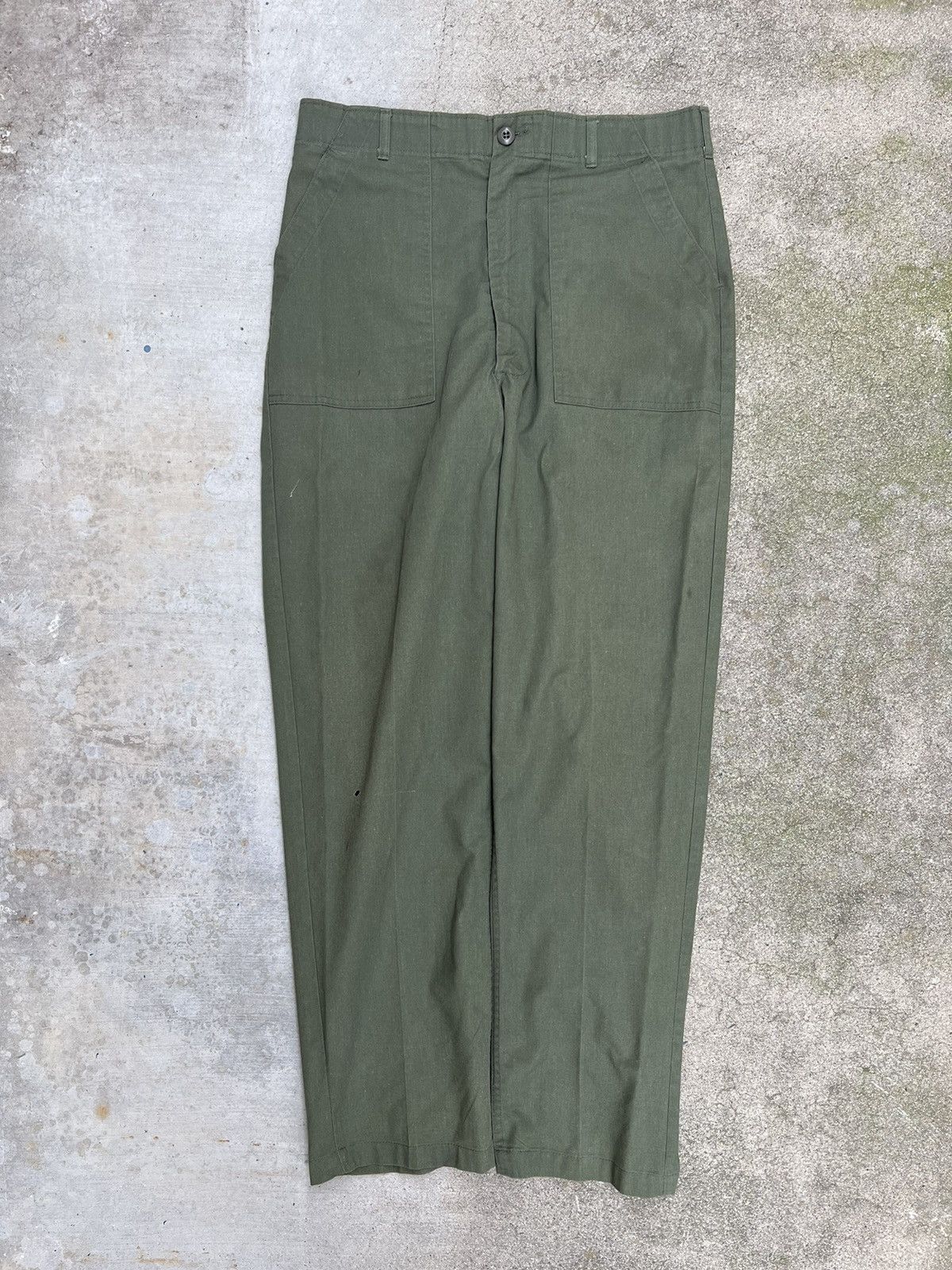 Vintage Vintage faded OG military Fatigues pants | Grailed