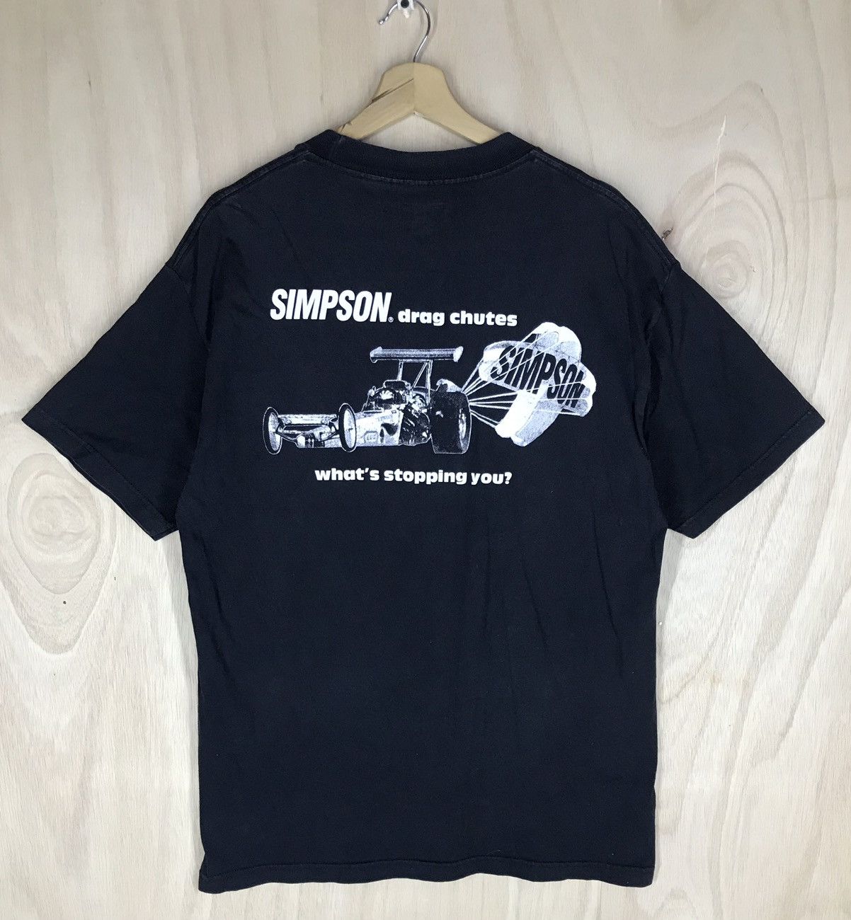 American Apparel × Racing × Streetwear Simpson Race Apparel Drag Chutes ...