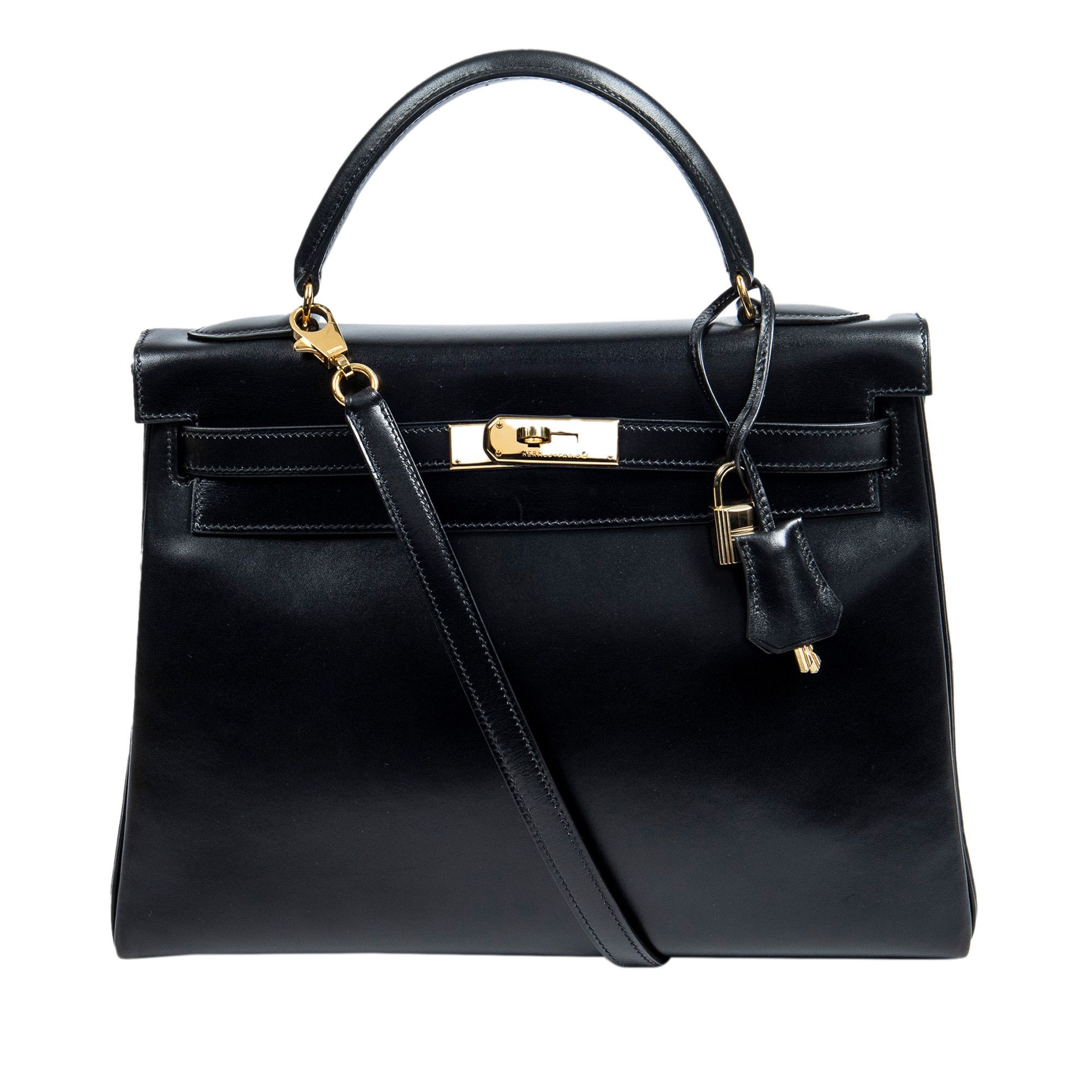 Hermes Hermes Box Calf Kelly 32 | Grailed