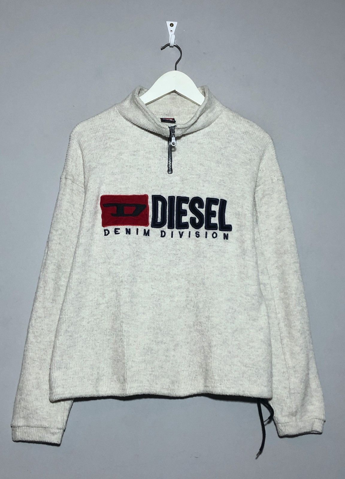 Diesel Diesel vintage 90’s quarter zip fleece pullover | Grailed