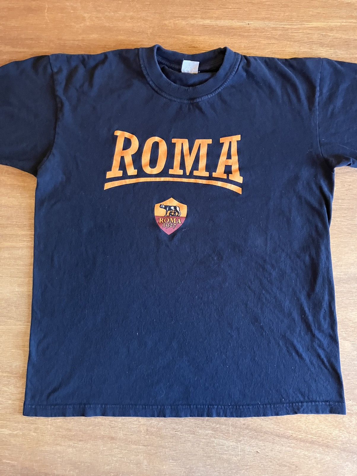 Vintage Vintage AS Roma T Shirt Faded Tee | Grailed