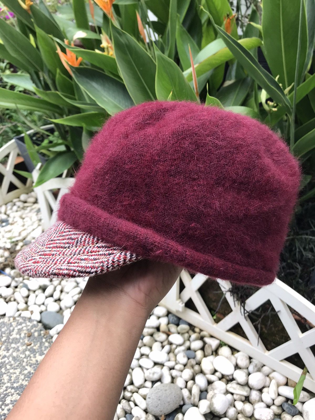 Japanese Brand × Vintage AUTHENTIC ANGORA CASQUETTE CAP HAT BY GRACE ...