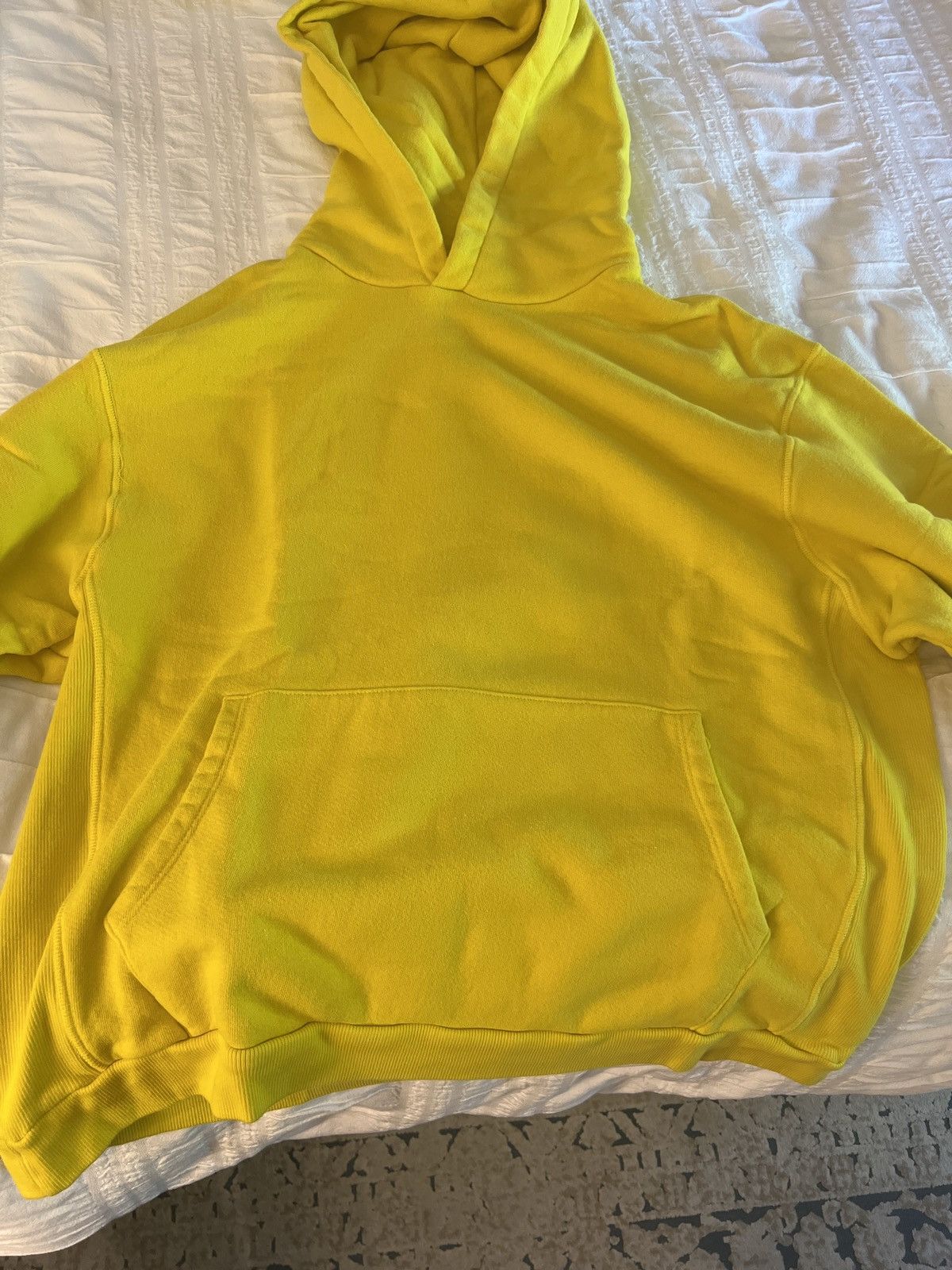Eric Emanuel Yellow Basic Hoodie | Grailed