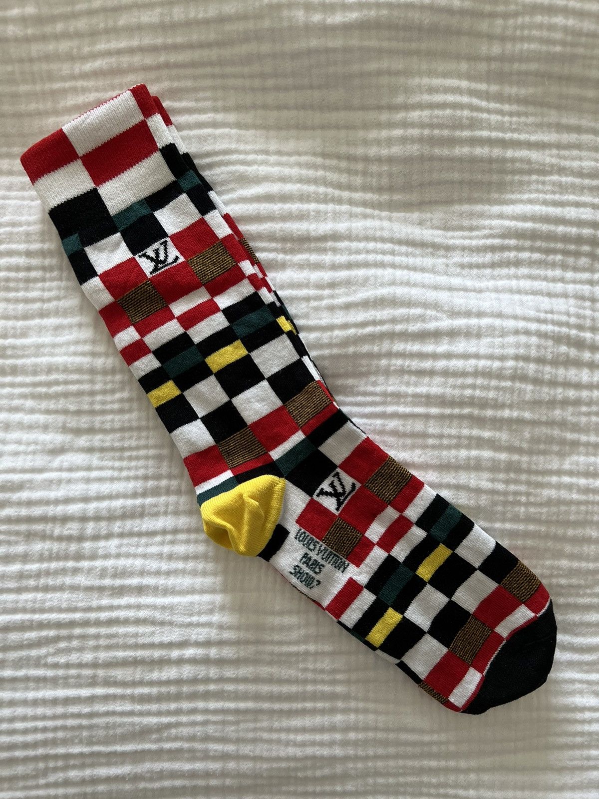 Louis Vuitton LV Archives Fall/Winter 2022 Multicolored Socks (Medium ...