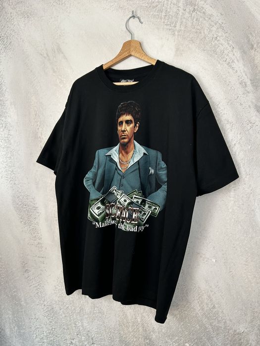 Vintage Vintage Scarface Movie Tony Montana Graphic Tee 90s | Grailed Vintage Vintage Scarface Movie Tony Montana Graphic Tee 90s | Grailed