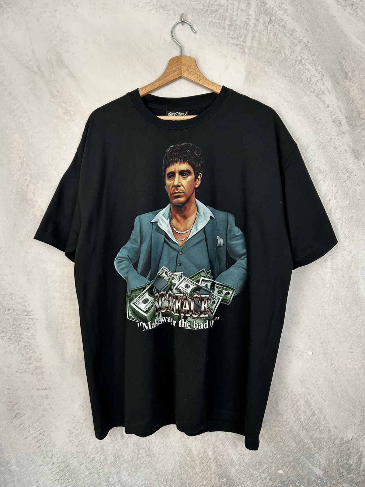 Vintage Vintage Scarface Movie Tony Montana Graphic Tee 90s | Grailed Vintage Vintage Scarface Movie Tony Montana Graphic Tee 90s | Grailed