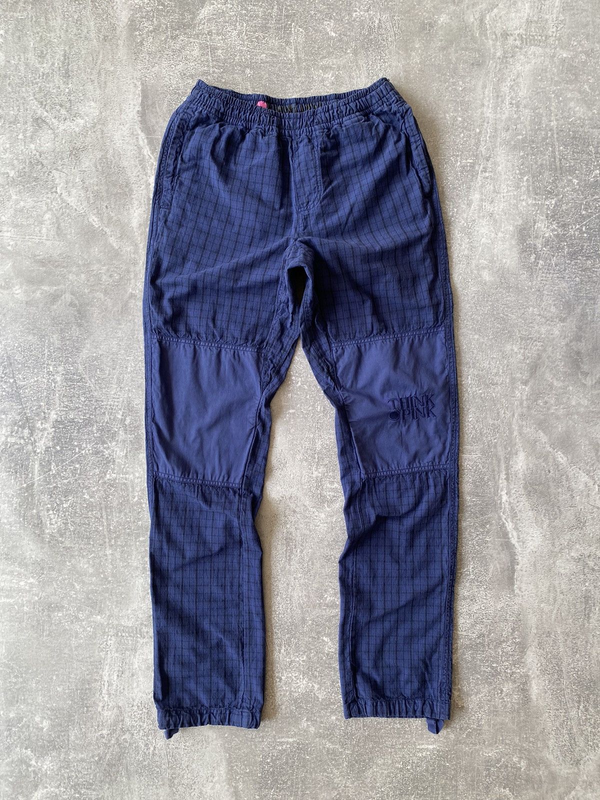 Vintage Vintage Think Pink Patchwork Work Pants | Grailed