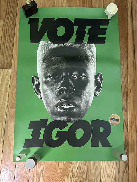 Golf Wang Igor Poster💚 +Bling sticker💎 | Grailed
