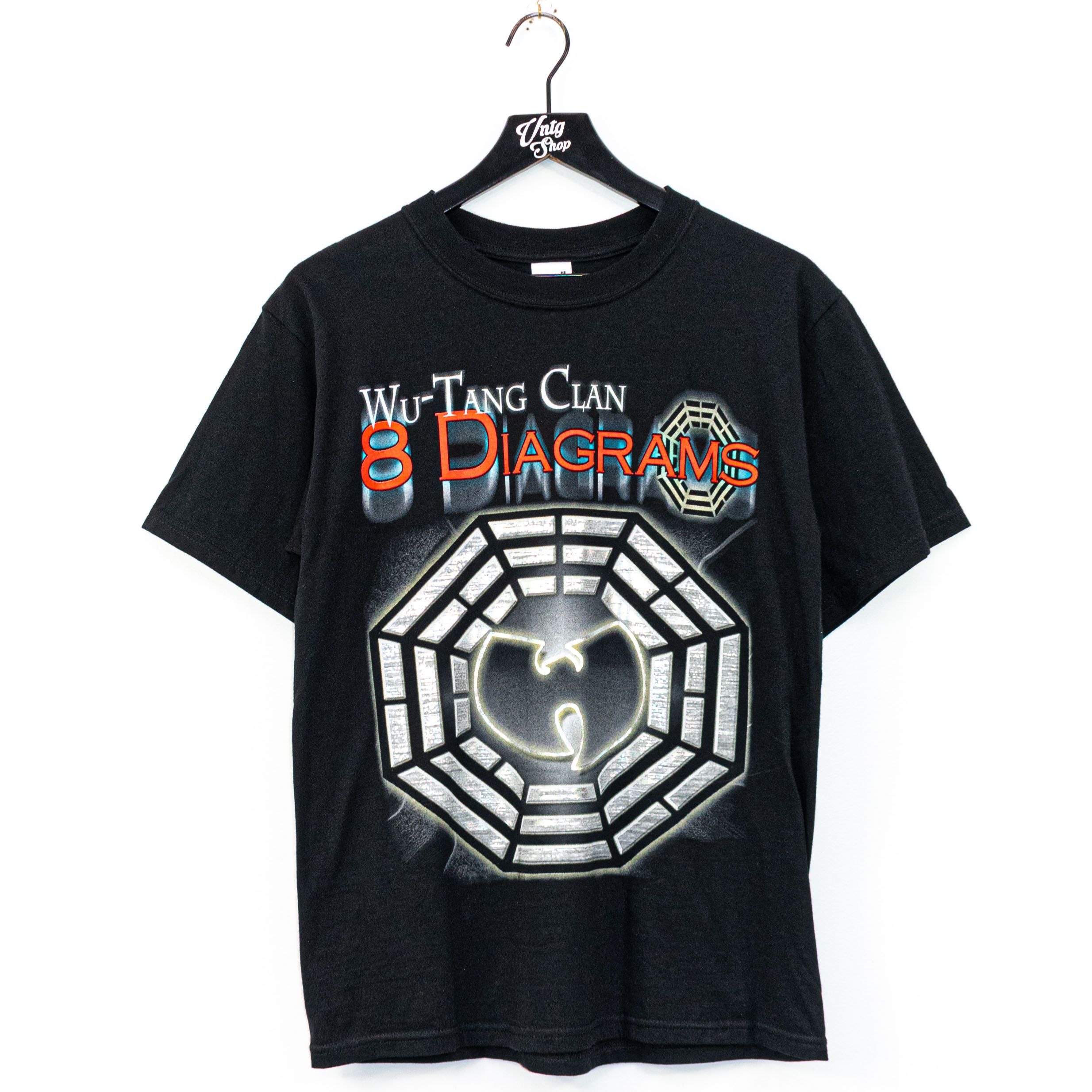 Rap Tees × Vintage × Wu-Tang Clan 2007 2008 Wu-Tang Clan 8 Diagrams ...
