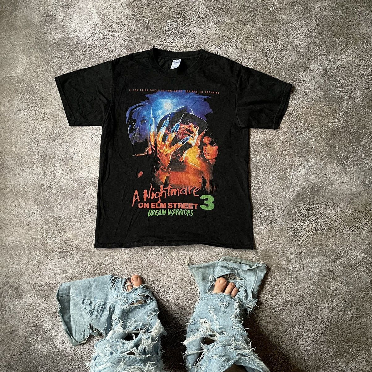 Band Tees × Streetwear × Vintage Vintage Y2K Nightmare Face Scream DEAD ...