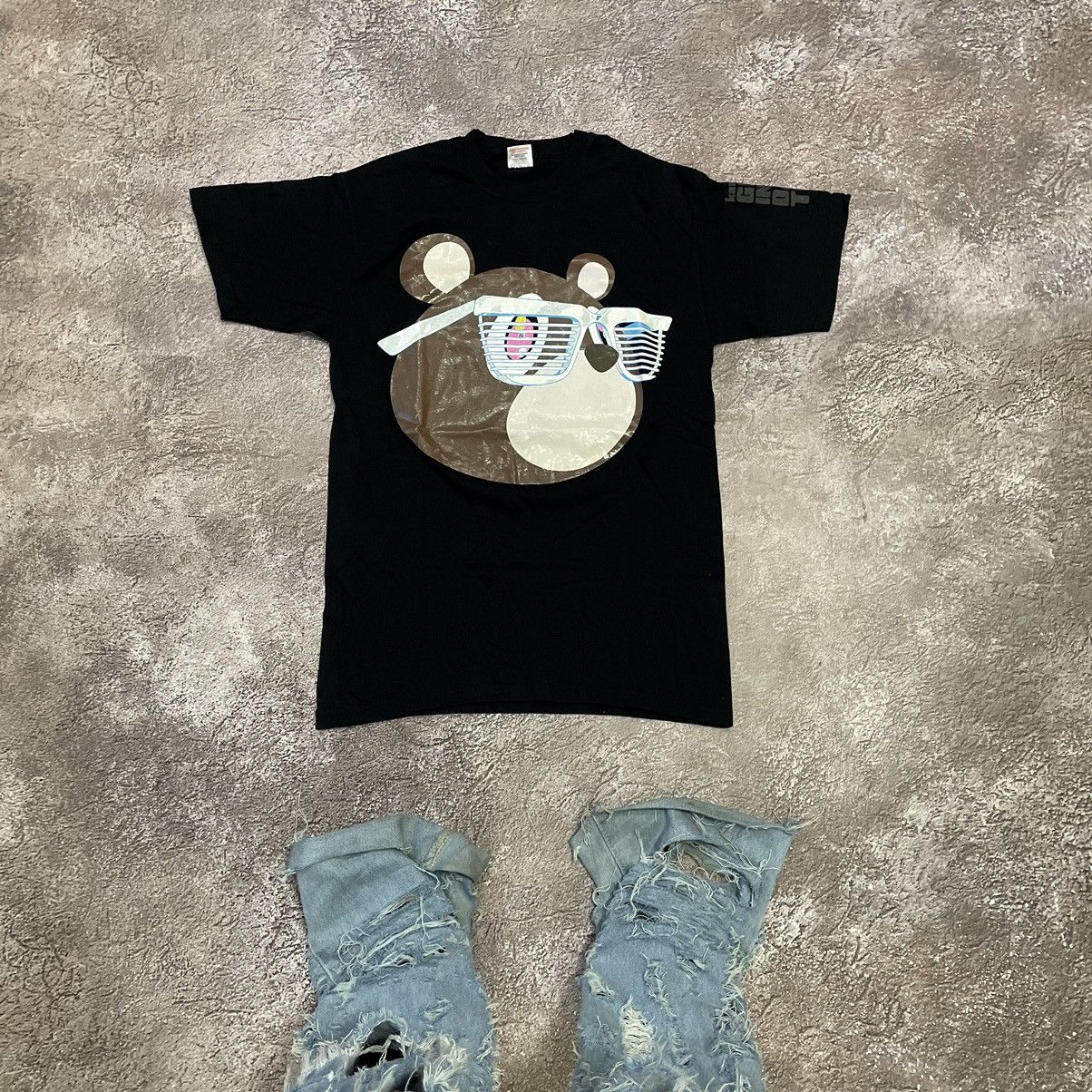 Vintage Kanye West Face Murakami Graduation 2007 Glow in Dark Tour ...