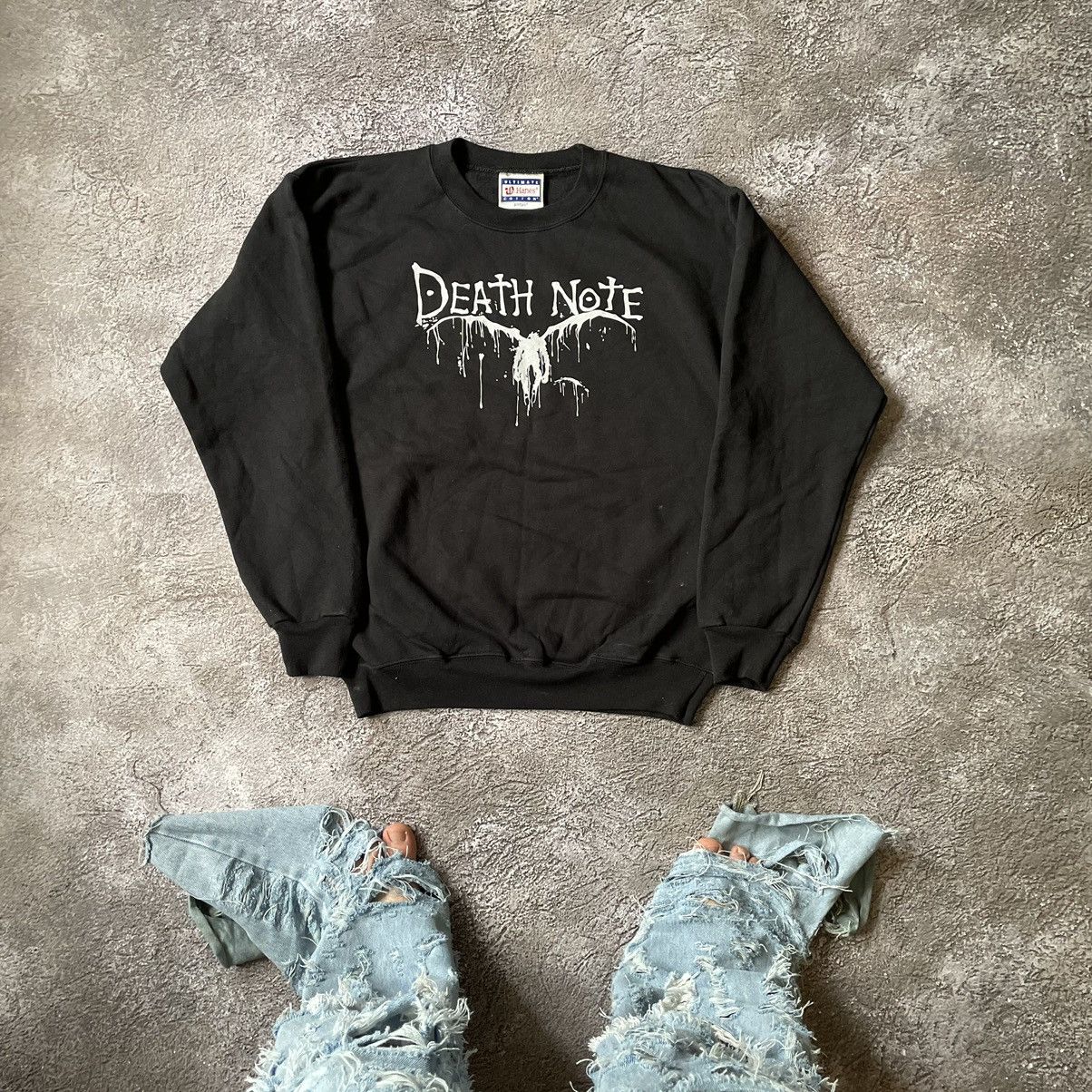 Vintage Vintage 90s Death Note Anime Crewneck Dragon Ball Promo Y2K ...