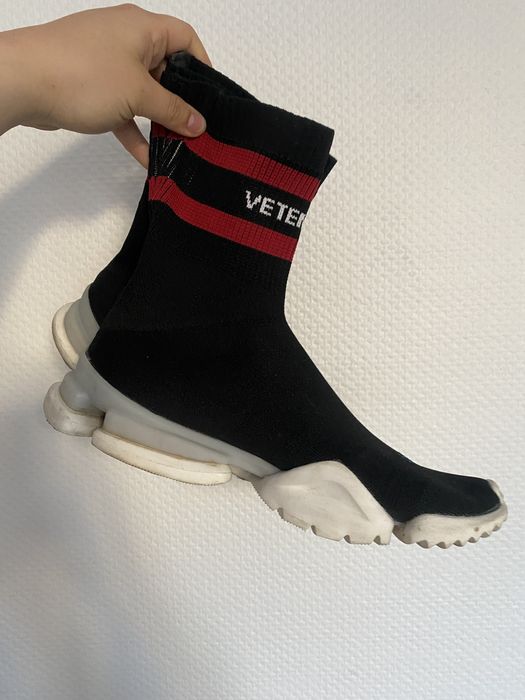 Reebok Reebok x Vetements Sock Runner / Balenci Pants / Frag Jeans ...