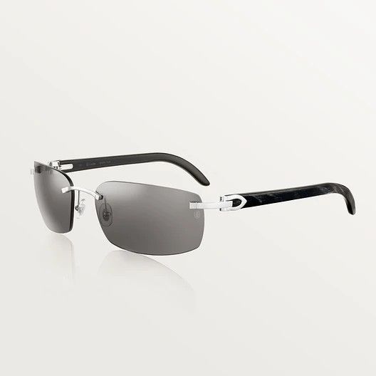 Cartier × Electric Visual CARTIER SUNGLASSES BUFFS WOOD GOLD SILVER ...